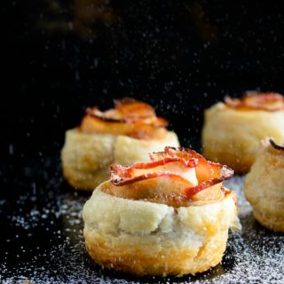 Caramel Apple Roses | Video - NISH KITCHEN