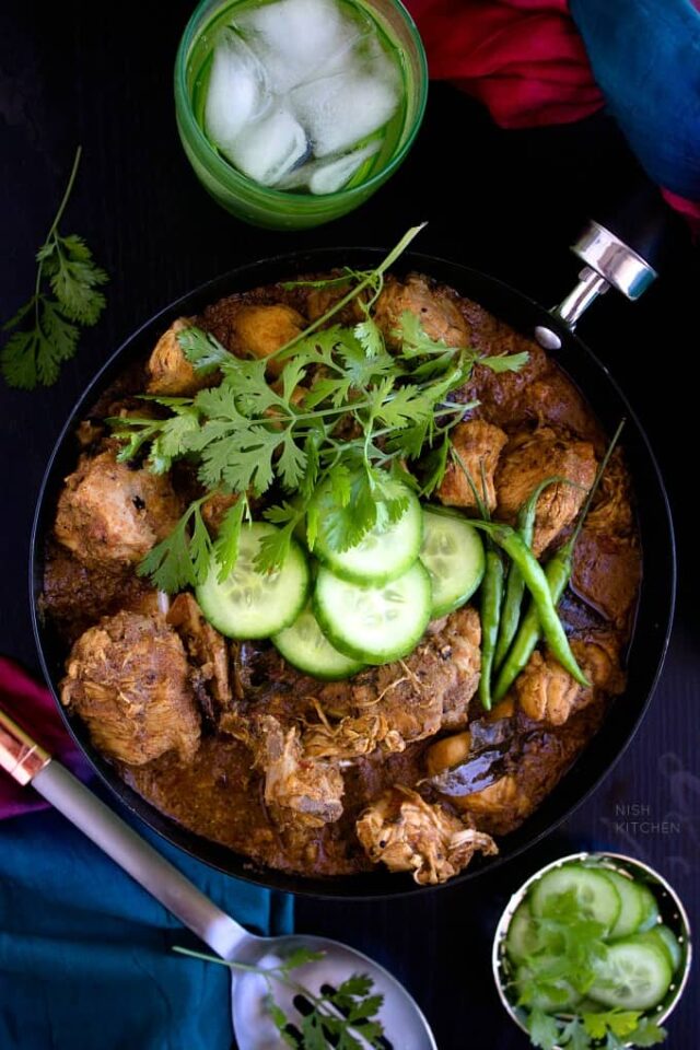 Indian Chicken Curry - Restaurant Style | Video - Nish Kitchen