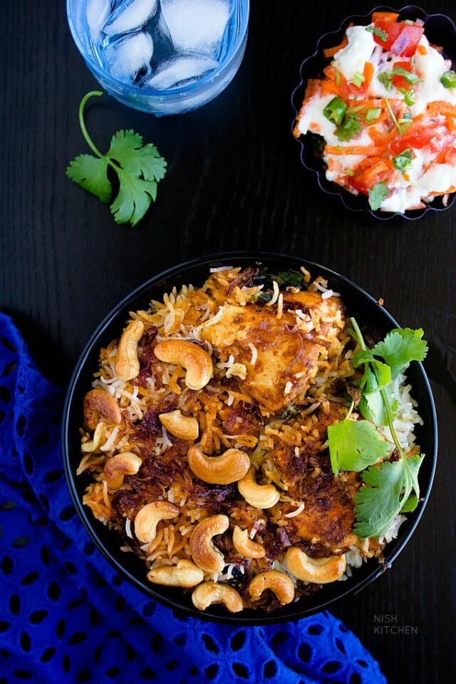 Butter Chicken Biryani | Video - Nish Kitchen
