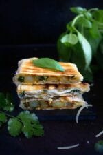 Roti Sandwich - 2 Ways | Video - Nish Kitchen
