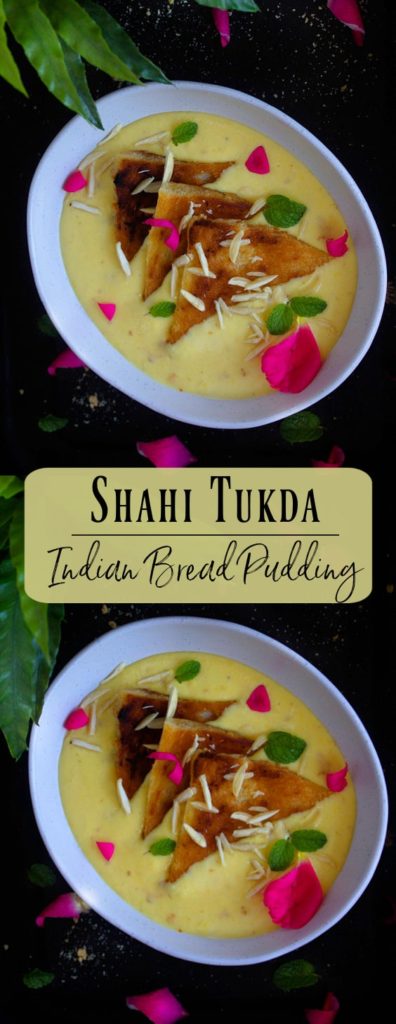 Shahi Tukda | Indian Bread Pudding | Video - Nish Kitchen