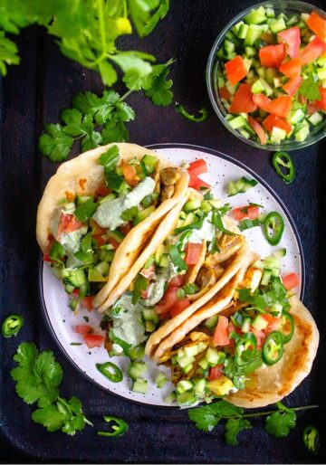 Naan Tacos | Video - Nish Kitchen