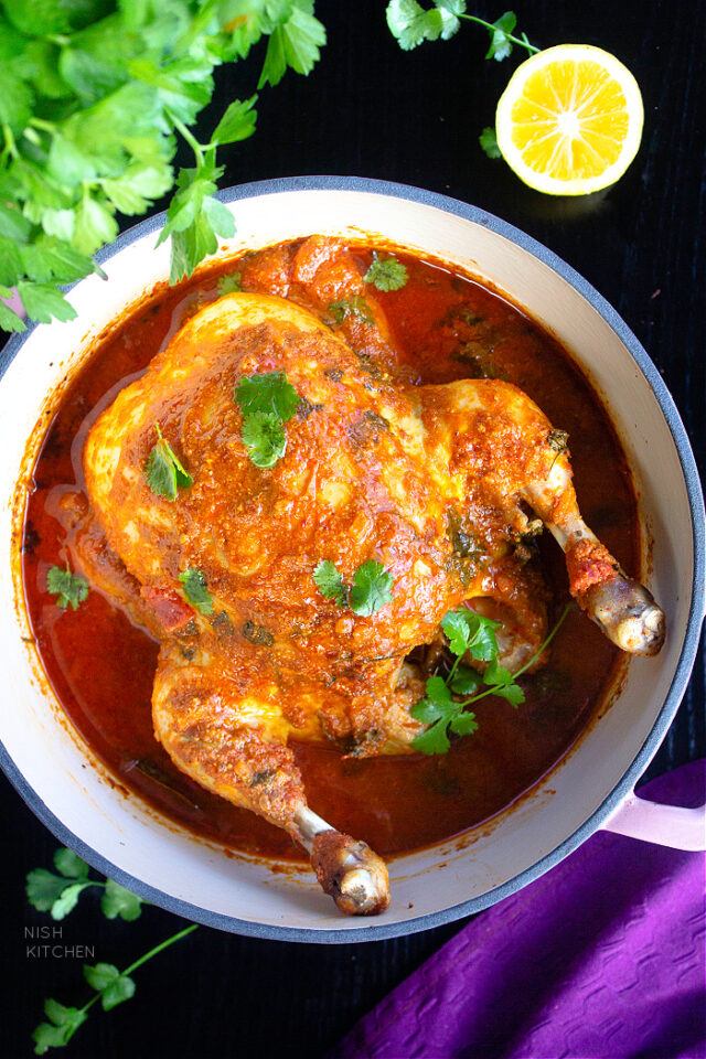 Whole Chicken Curry | Video - Nish Kitchen