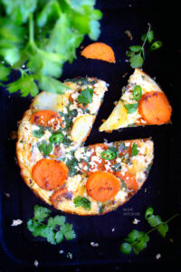 Bombay Potato Frittata | Video - Nish Kitchen