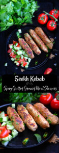 Seekh Kebab | Spicy Grilled Ground (Minced) Meat Skewers | Video - Nish ...