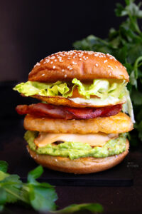 Ultimate Breakfast Burger | Video - Nish Kitchen