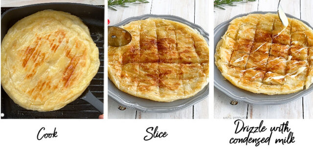 Banana Roti | Thai Banana Pancake - Nish Kitchen