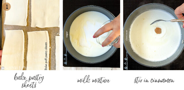 Egyptian Bread Pudding | Om Ali - Nish Kitchen
