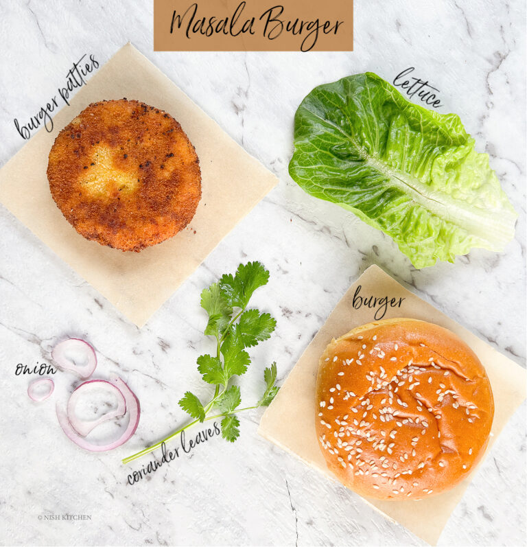 Masala Burger - Nish Kitchen