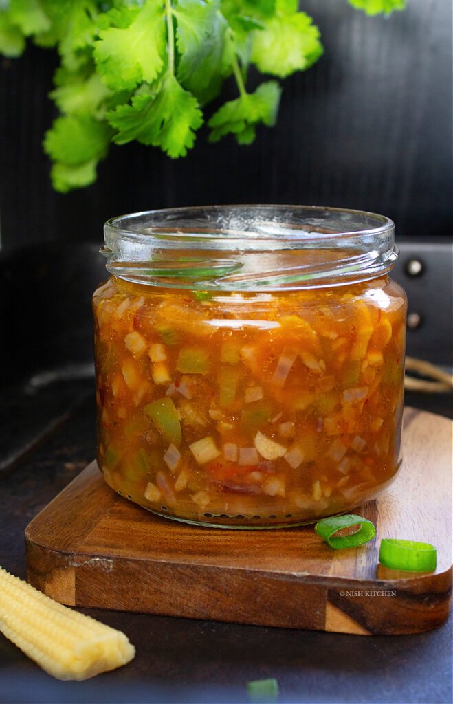Manchurian Sauce - Nish Kitchen