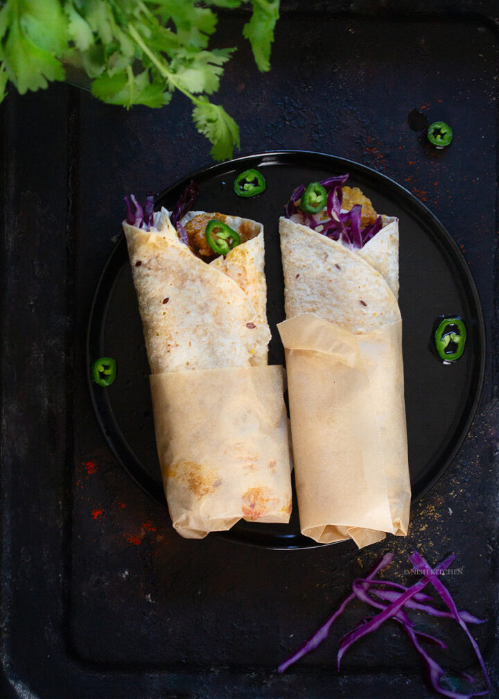 Bombay Frankie | Indian Burrito - Nish Kitchen